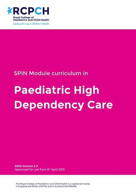pdf paediatric high dependency care rcpch dokumen tips