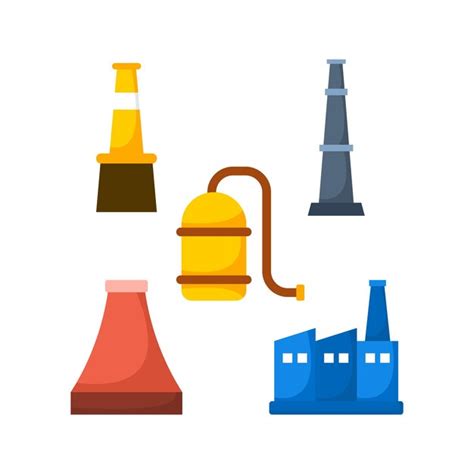 premium vector industrialization stock element vector design