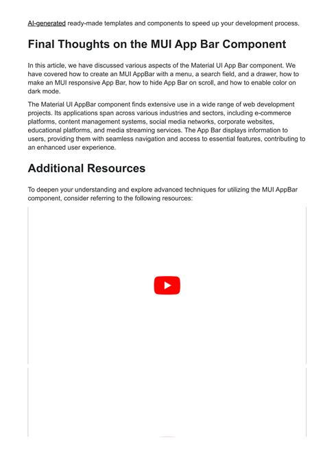 Creating A Great Navigation Bar With Mui Appbar Component Blogs Pdf