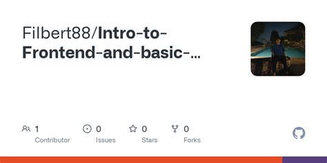 Github Filbert88intro To Frontend And Basic Layouting