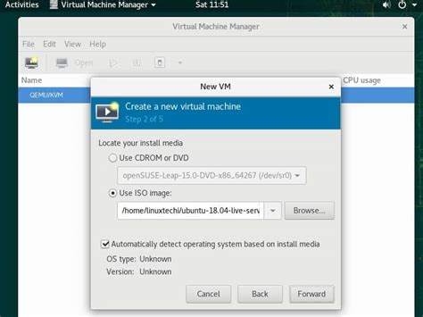 How To Install And Configure Kvm On Opensuse Leap 15