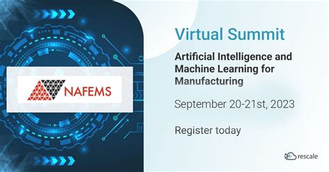rescale on linkedin ai ml manufacturing nafems simulation