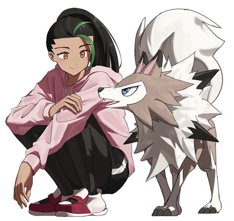 Nemona Lycanroc And Lycanroc Pokemon And More Drawn By Umebosi Nigame Danbooru