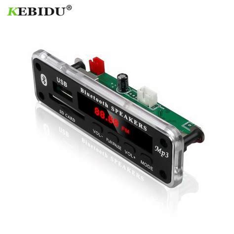 Best Deals For KEBIDU Wireless Bluetooth 5V 12V MP3 WMA Decoder Board Audio In Nepal Pricemandu