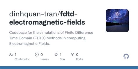 Github Megusmurfy Fdtd Electromagnetic Fields Codebase For The Simulations Of Finite