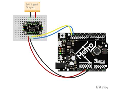 Arduino Adafruit Ad5693r 16 Bit Dac Breakout Board Adafruit
