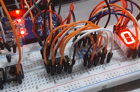 Arduino Updown Counter With 74hc595 And 7 Segment Display Createlabz