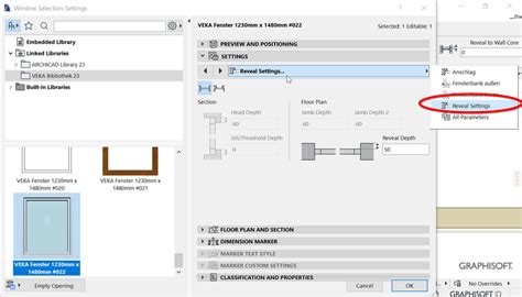 solved hide reveal settings graphisoft community