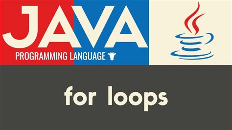 For Loops Java Tutorial 21 Youtube