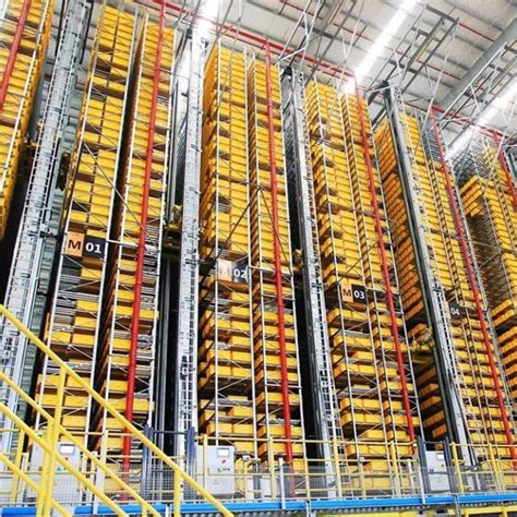 Automatic Warehouse Racking System Pallet Stacker Crane Storage Solutions Warehouse Racks Asrs