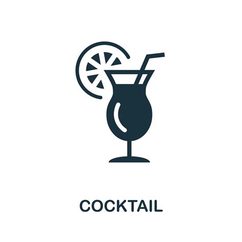 Cocktail Icon Simple Element From Drinks Collection Creative Cocktail