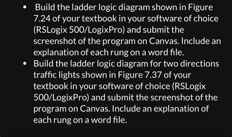 Build The Ladder Logic Diagram Shown In Figure 724