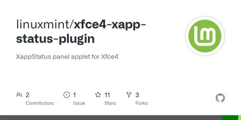 Github Linuxmintxfce4 Xapp Status Plugin Xappstatus Panel Applet