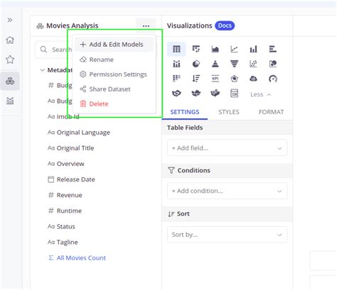 Add Relationships Holistics Docs