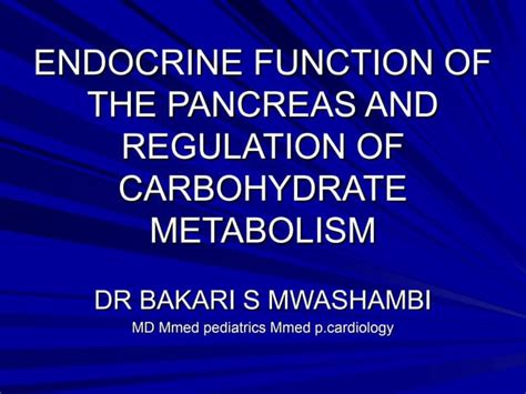 Pancreas Endocrine Function Ppt Ppt Ppt Ppt