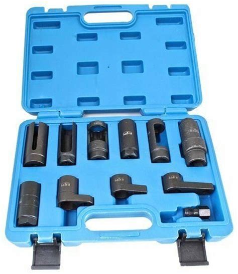 11pc Oxygen Lambda Sensor Socket Removal Tool Set Thread Chasers Car S X11os Asta Tools