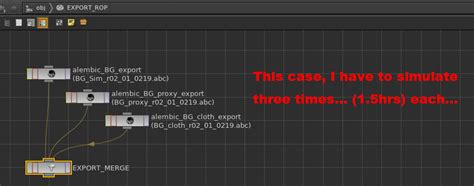 Exporting Separate Alembic Files At Once Houdini Maya General