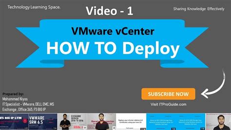Vmware Vcenter How To Install And Configure Vcenter Appliance Step By Step Video 1 Youtube