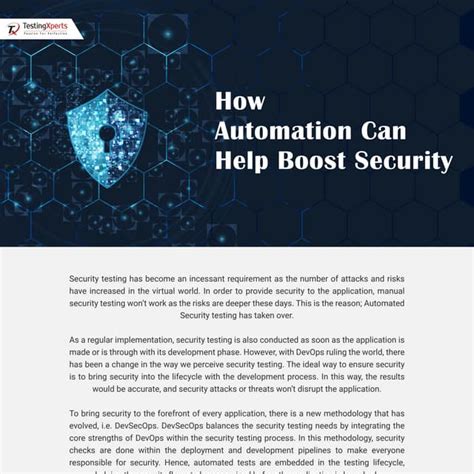 How Automation Can Help Boost Security Pdf
