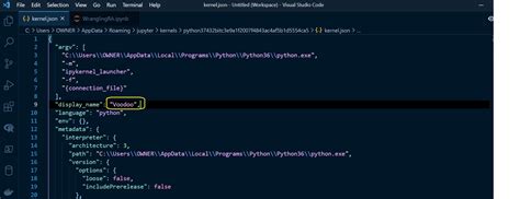 Kernel Picker Shows Interpreter Instead Of Selected Kernel As Shown In The Toolbar · Issue