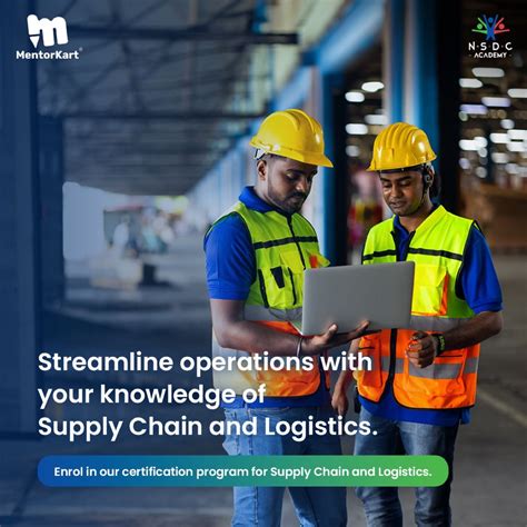 Nsdc Academy On Linkedin Nsdc Nsdcacademy Mentorkart Logistics Certificationcourse