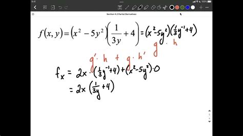 Partial Derivative Examples Solved] Find All Second Order Partial