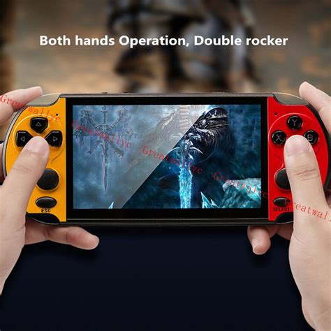 X12 PLUS Handheld Game Player 7.0 Inch Retro Game Console Multi ...