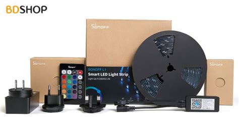 WiFi RGB LED Strip Light Work With Alexa Google Home Dance With Music M Sonoff L BD