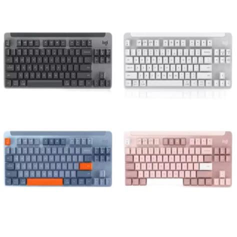 Logi K Wireless Blue Tooth Gaming Mechanical Keyboard Key Layout Multi Platform Multi