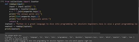 3 Approaches To Removing The Duplicate Words From A Text Askpython