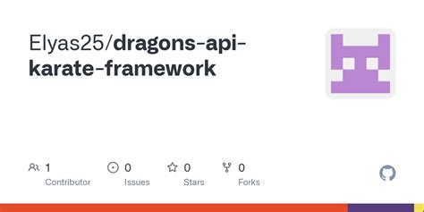 Github Elyas25dragons Api Karate Framework
