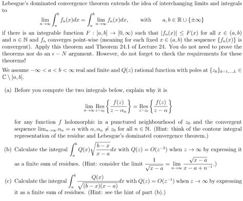 Solved Lebesgues Dominated Convergence Theorem Extends The
