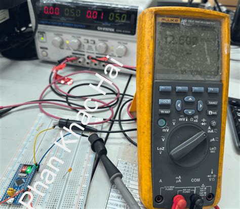 Exploring Power Consumption Of Bluepill Stm32f103c8t6 Development Board Phan Khac Hai