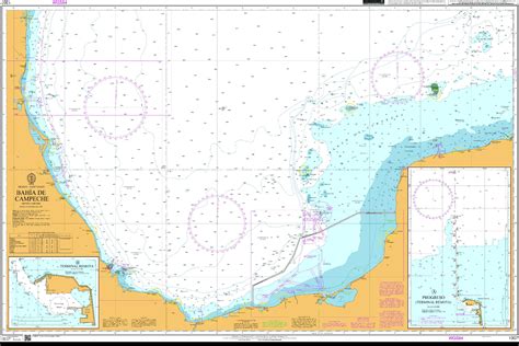 Nautical Chart 1307 Bahía De Campeche