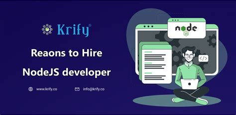 krify on linkedin krify nodejs hiredeveloper webapp