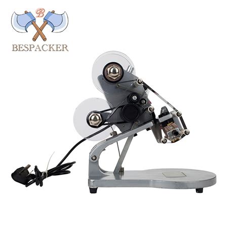 Bespacker Dy 8 Hand Impulse Ribbon Coding Machine For Expiry Date And Batch Number Inkjet