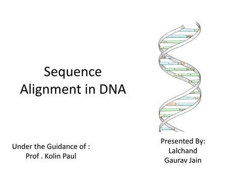Ppt Sequence Alignment In Dna Powerpoint Presentation Free Download Id 2390809