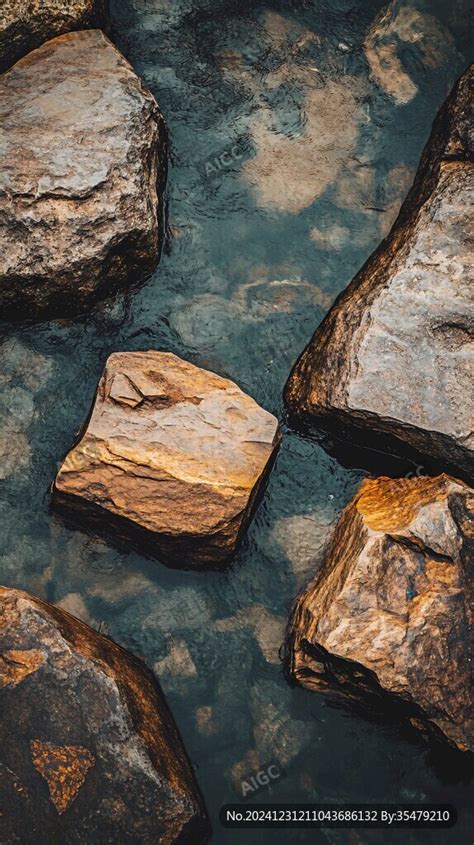 Ai创作图石块与光影 石头背景图 岩石背景图 石头背景石头素材 石头背景图片 海岸岩石纹路色彩 不规则的石块 光影石 蓝色的岩石 石头石块巨石 岩石感 石头高低肌理 水纹石头 高清岩石图片