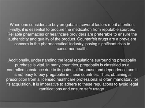 Ppt Understanding Pregabalin A Comprehensive Guide To Buy Pregabalin