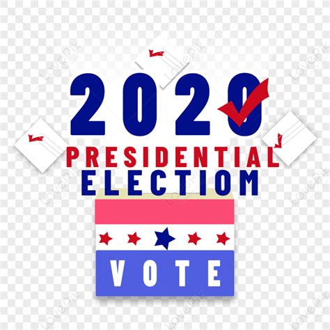 미국 일러스트 대통령 선거 투표함정치운동배너 Png 일러스트 무료 다운로드 Lovepik