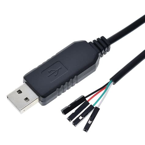PL2303 PL2303HX USB To UART TTL Cable Module 4p 4 Pin RS232 Converter Serial Line Support Linux