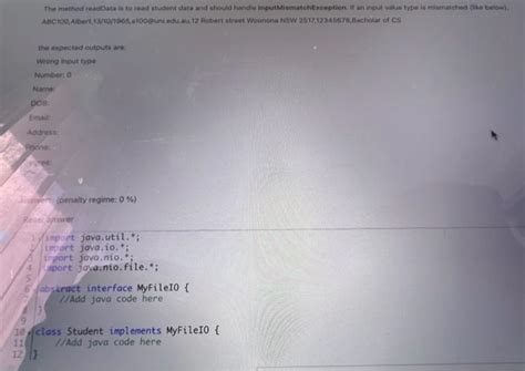 Solved Implement The Interface MyFllelO And The Class Chegg