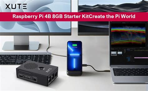 Raspberry Pi 4b Model 8gb Ram Starter Kit With 128gb Micro Sd Card Eu Geekmaxi Com