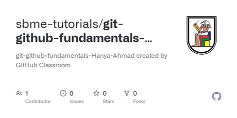 Github Sbme Tutorialsgit Github Fundamentals Hanya Ahmad Git Github