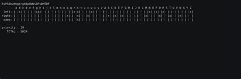 2022 Day3 Ascii Cast Item Tables Radventofcode