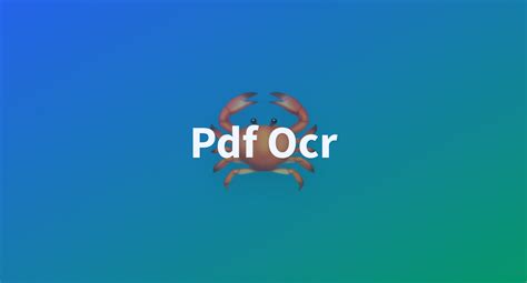 Pdf Ocr A Hugging Face Space By Etrotta