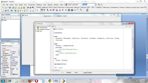 Tutorial Cara Pemula Belajar Program Delphi 70 ~ Ghostsec Team