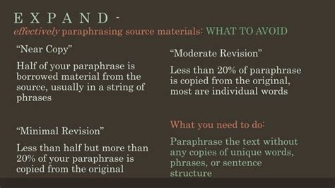 Paraphrasing And Quoting Pptx