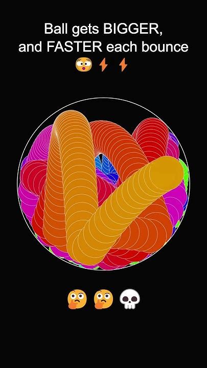 Ball Gets Bigger And Faster Each Bounce Til The Program Crashes