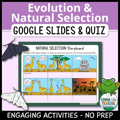 Evolution And Natural Selection Google Slides Emmatheteachie